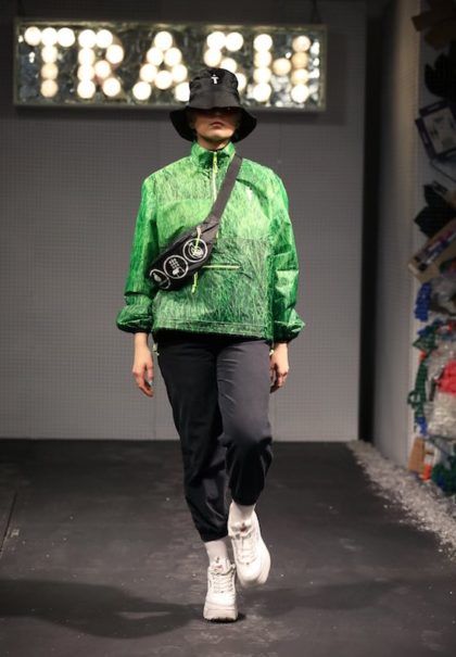 Fashion Line Made Of Recycled Materials From Abandoned Tents Showcased ...