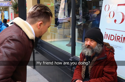 Amazing Transformation: Barber Gives Homeless Man His First Haircut In ...
