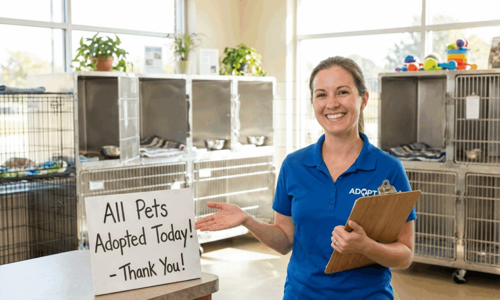 Animal Shelter Thrilled as Pets Find Homes Fast - :) Healthy Happy News