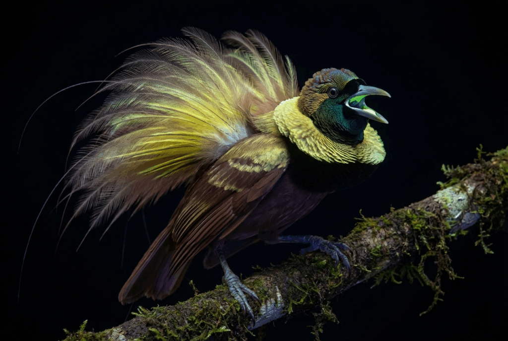 Birds-of-Paradise Light Up With Hidden Glow - :) Healthy Happy News