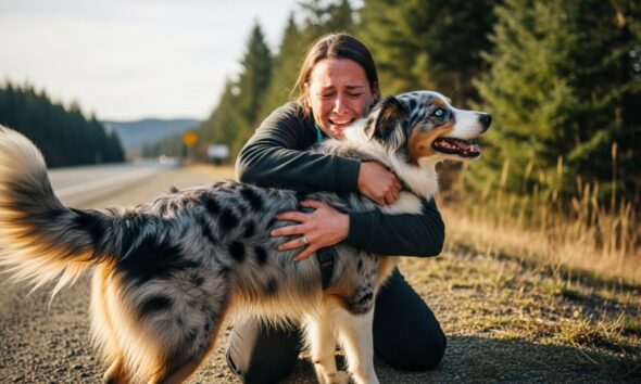 Couple's Desperate Search for Missing Dog After Highway Crash Will ...