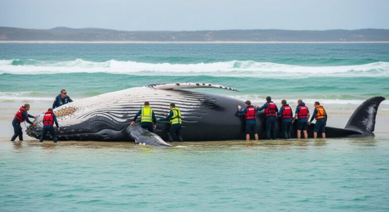 Teamwork Saves Stranded Whale in Heartwarming Ocean Rescue That Will ...